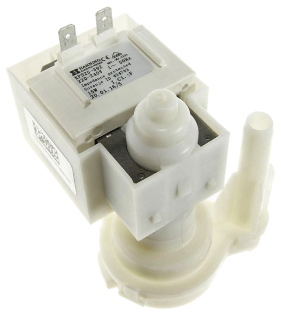 LG tumble dryer drain pump (434783,846153) - fhp.fi - appliance spare parts
