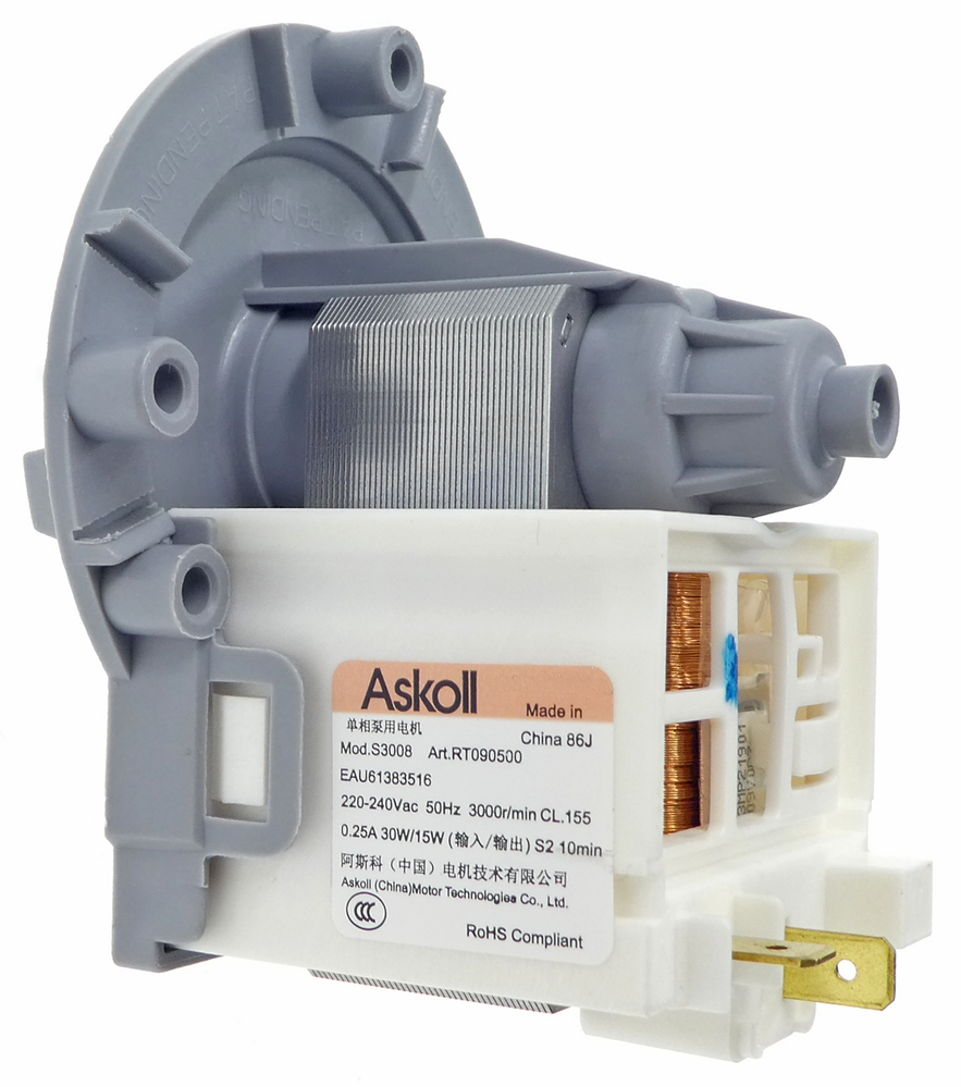 LG washing machine drain pump (EAU61383516) - fhp.fi - appliance spare ...