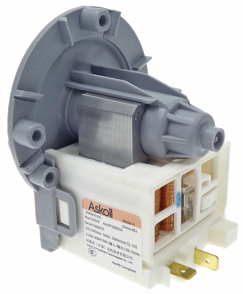 LG washing machine drain pump (EAU61383516) - fhp.fi - appliance spare ...