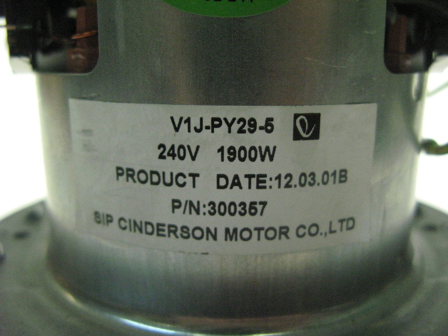 Beam central vacuum motor (BU-180, BM165, BM185) - fhp.fi - appliance ...