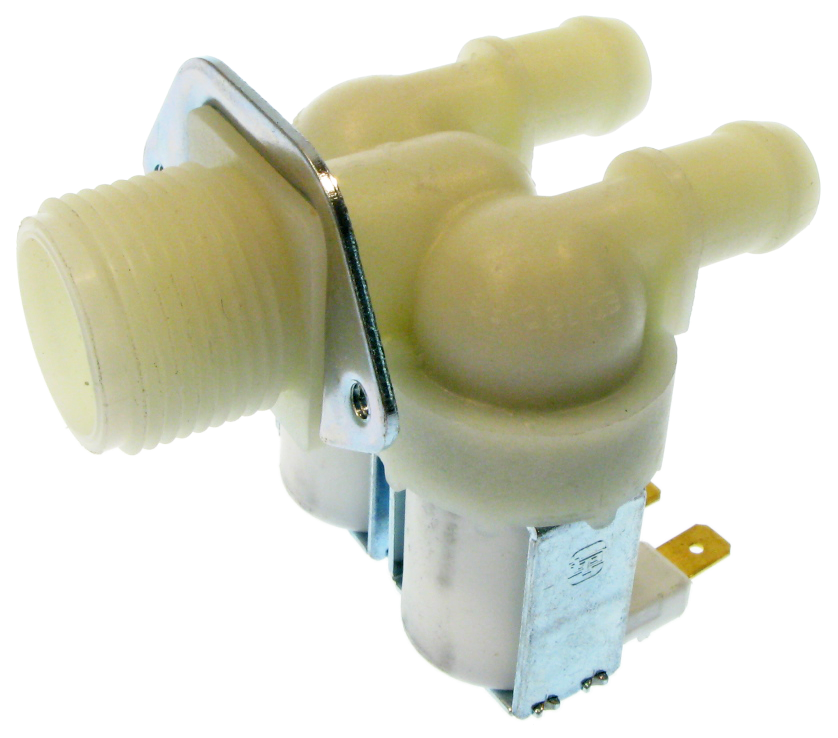 Straight 2-way magnetic water valve - fhp.fi - appliance spare parts