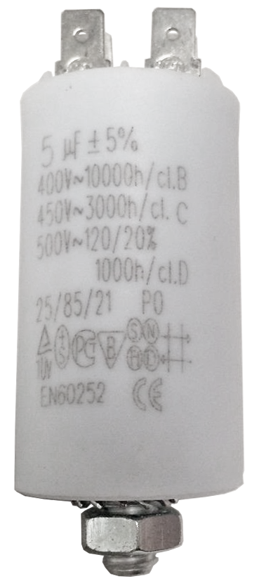 Capacitor 5mF - fhp.fi - appliance spare parts