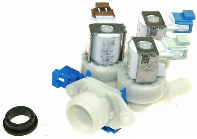 AEG Electrolux washing machine water valve, 3-way - fhp.fi - appliance ...