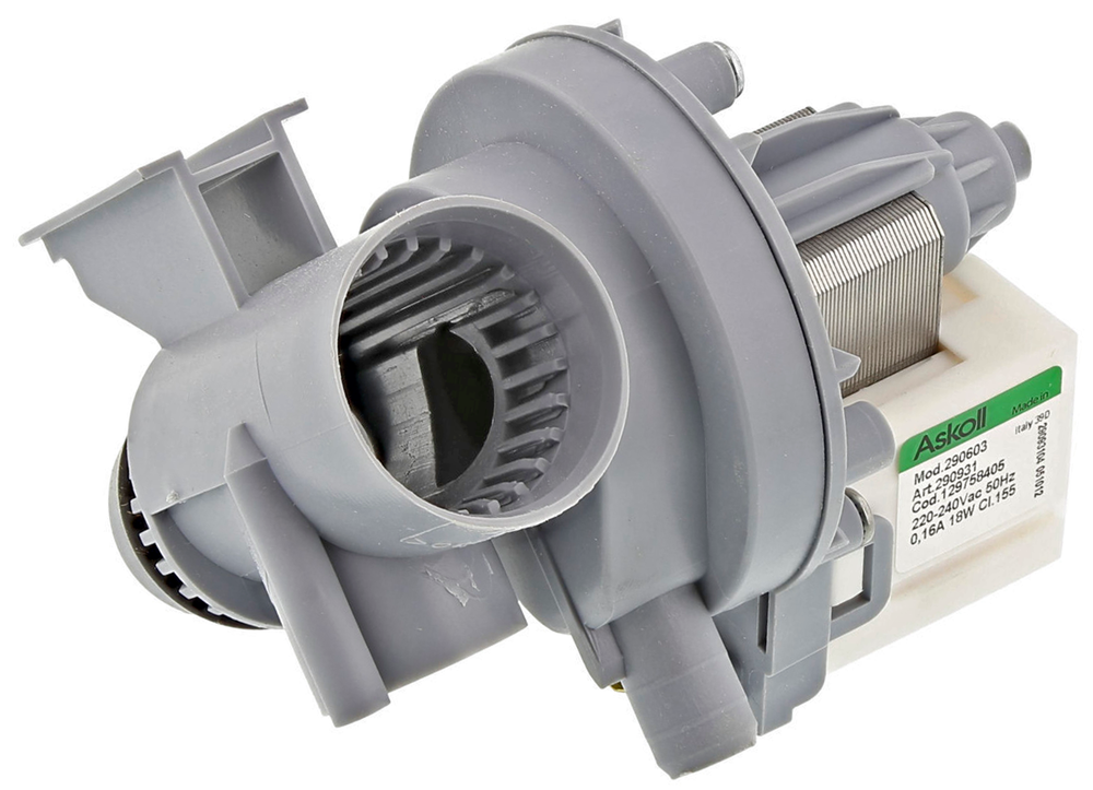 AEG Electrolux washing machine circulation pump - fhp.fi - appliance ...