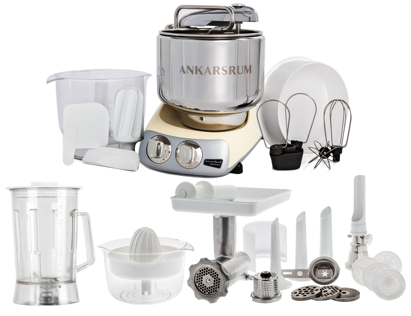 Ankarsrum Original Deluxe yleiskone, kerma (2301206) - fhp.fi ...