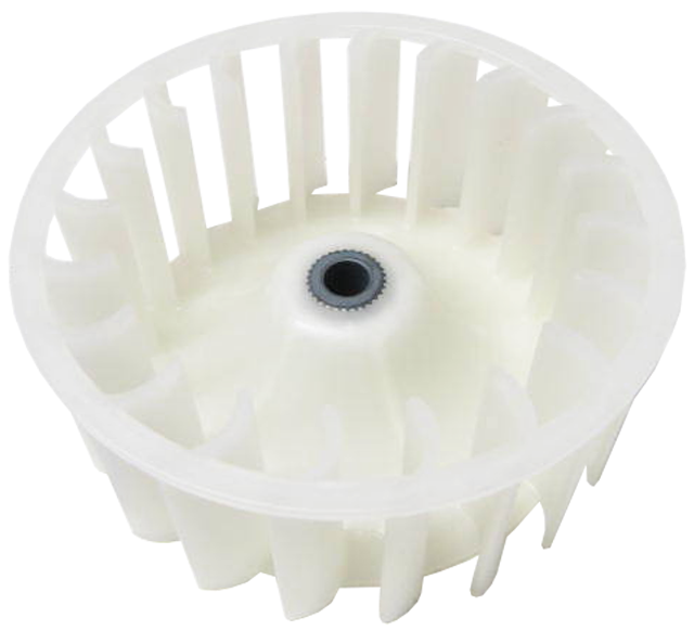 LG dryer motor fan impeller, front 108mm - fhp.fi - appliance spare parts