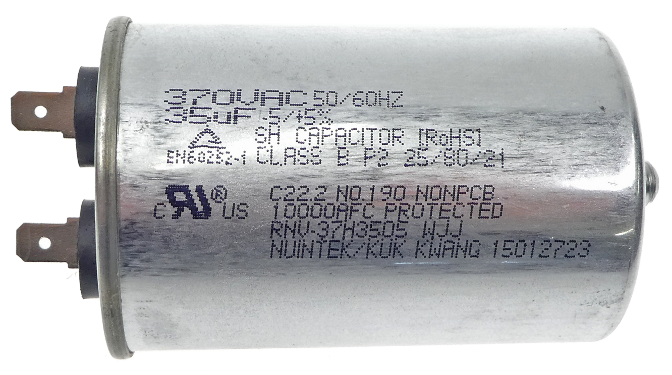 LG dryer capacitor 35uF -5 to +5 370V 6121EL2001K - fhp.fi - appliance ...
