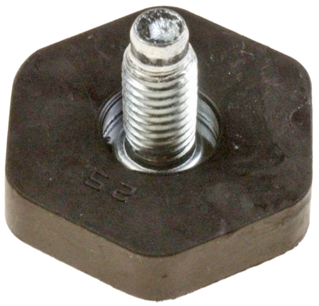 Ariston / Indesit washing machine foot 23xM8mm (C00296866) C00264036 ...