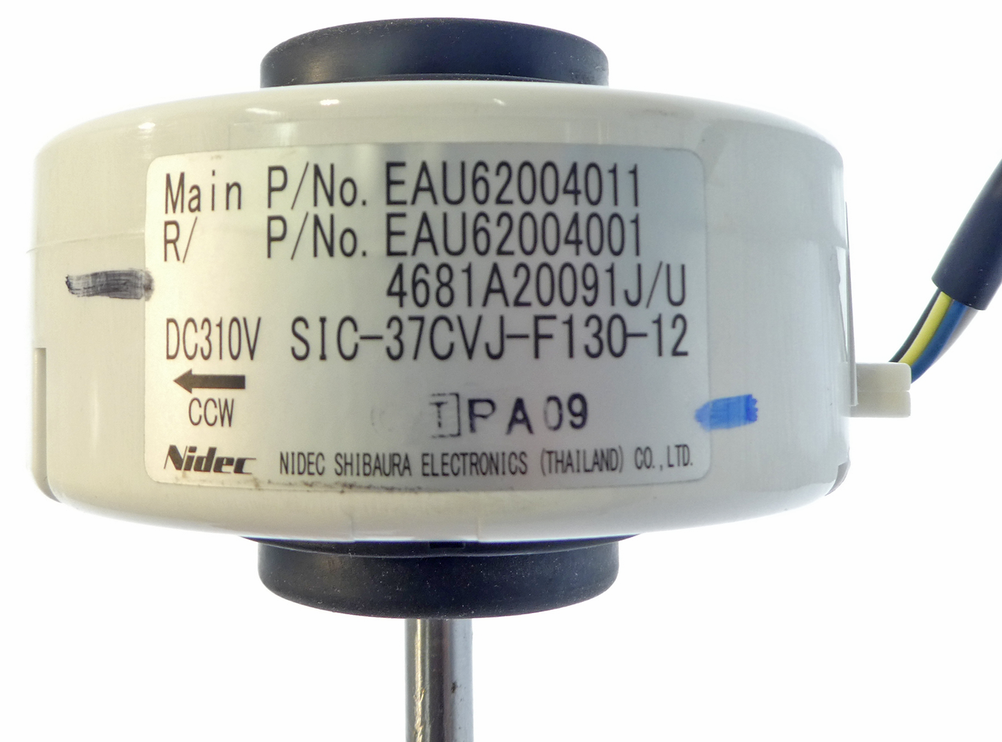 LG heat pump indoor unit fan motor EAU62004011 - fhp.fi - appliance ...