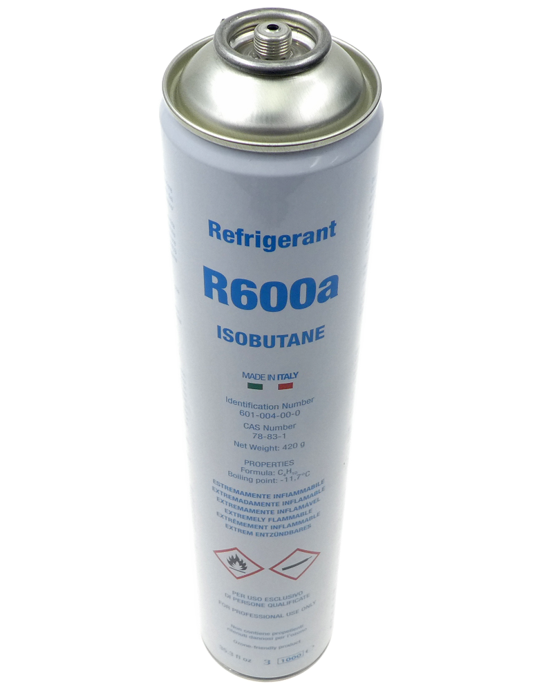 Refrigerant R600a Isobutane 420g (20005496) - fhp.fi - appliance spare ...