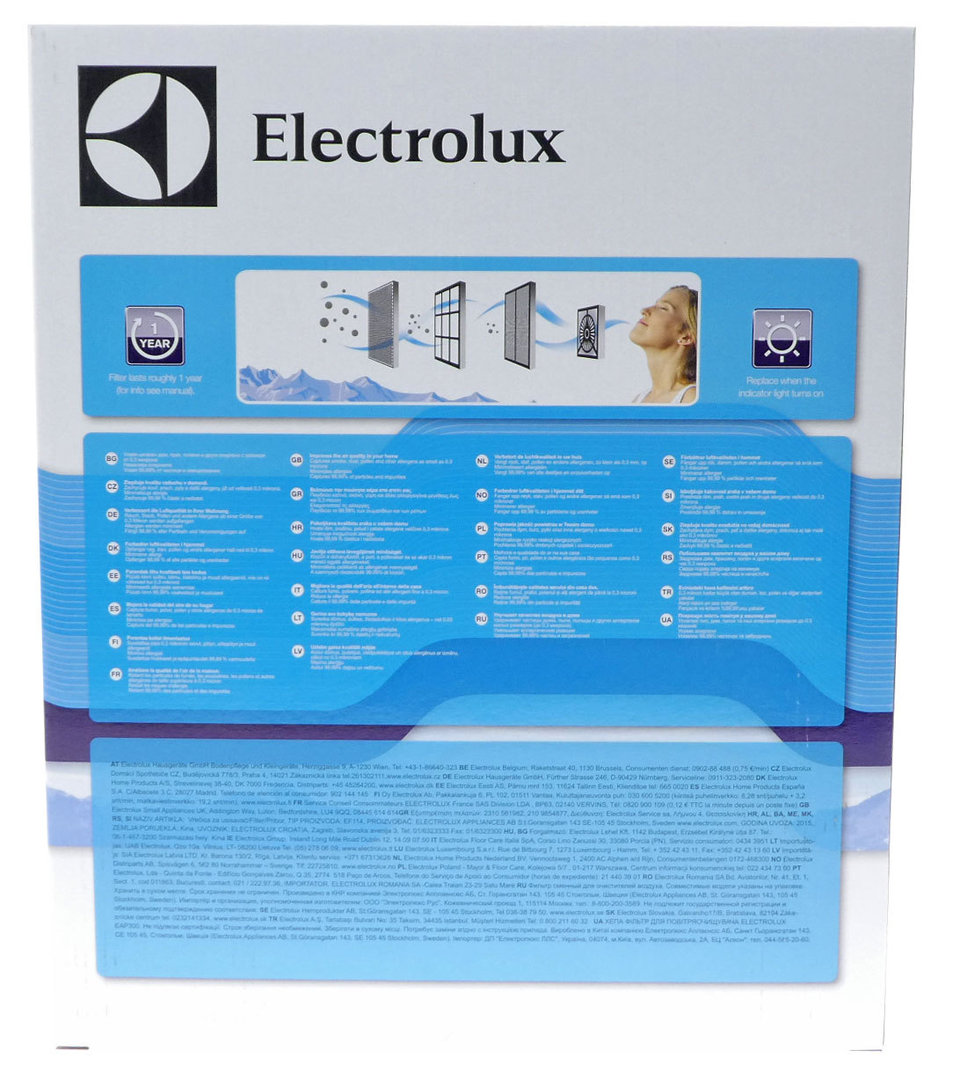 Electrolux EAP300 ilmanpuhdistimen HEPA-suodatin EF114 - fhp.fi ...