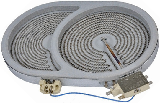 Electrolux cooker heating element 170x265mm 2400W, 2-area - fhp.fi ...