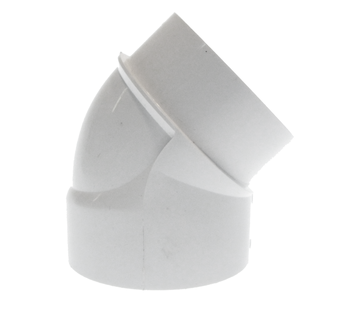 Pipe extension corner 45° - fhp.fi - appliance spare parts