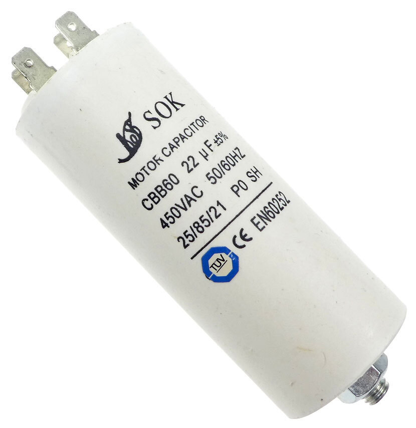 Start capacitor 22 µF - fhp.fi - appliance spare parts