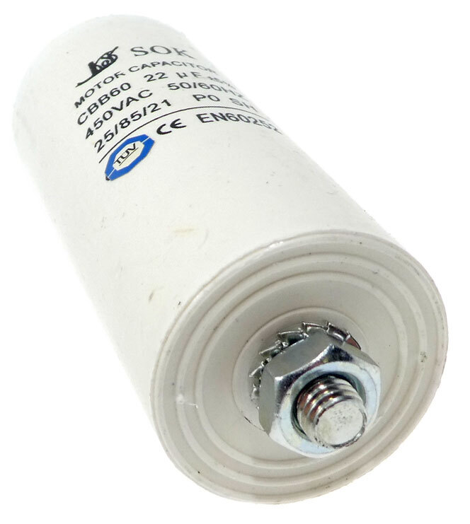 Start capacitor 22 µF - fhp.fi - appliance spare parts