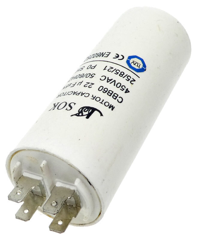 Start capacitor 22 µF - fhp.fi - appliance spare parts