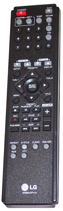 LG FB163-D1P remote control - fhp.fi - appliance spare parts
