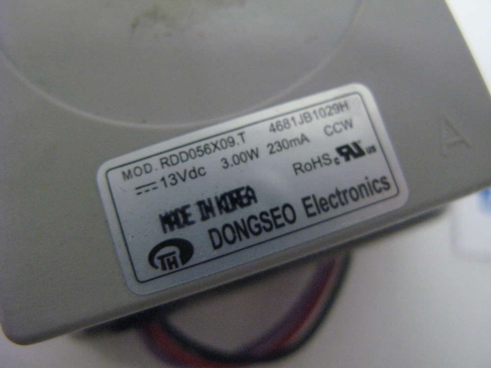 LG freezer evaporator fan motor GW-B (EAU61644102) - fhp.fi - appliance ...