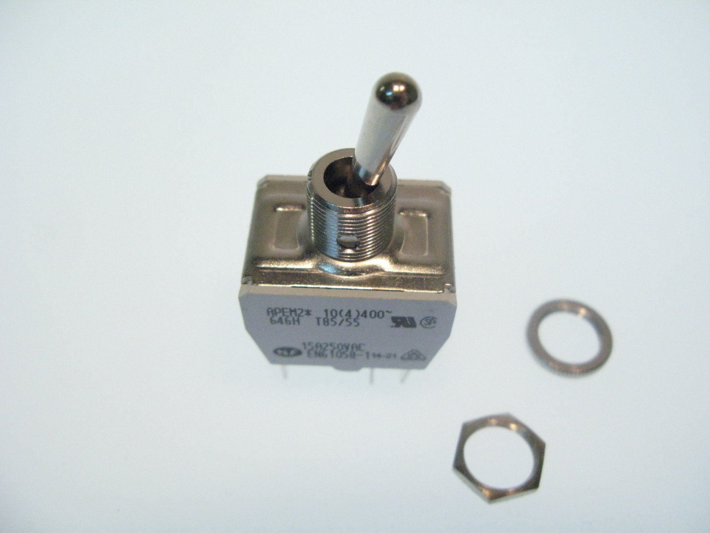 Power / toggle switch Ø12mm 16A 250V - fhp.fi - appliance spare parts