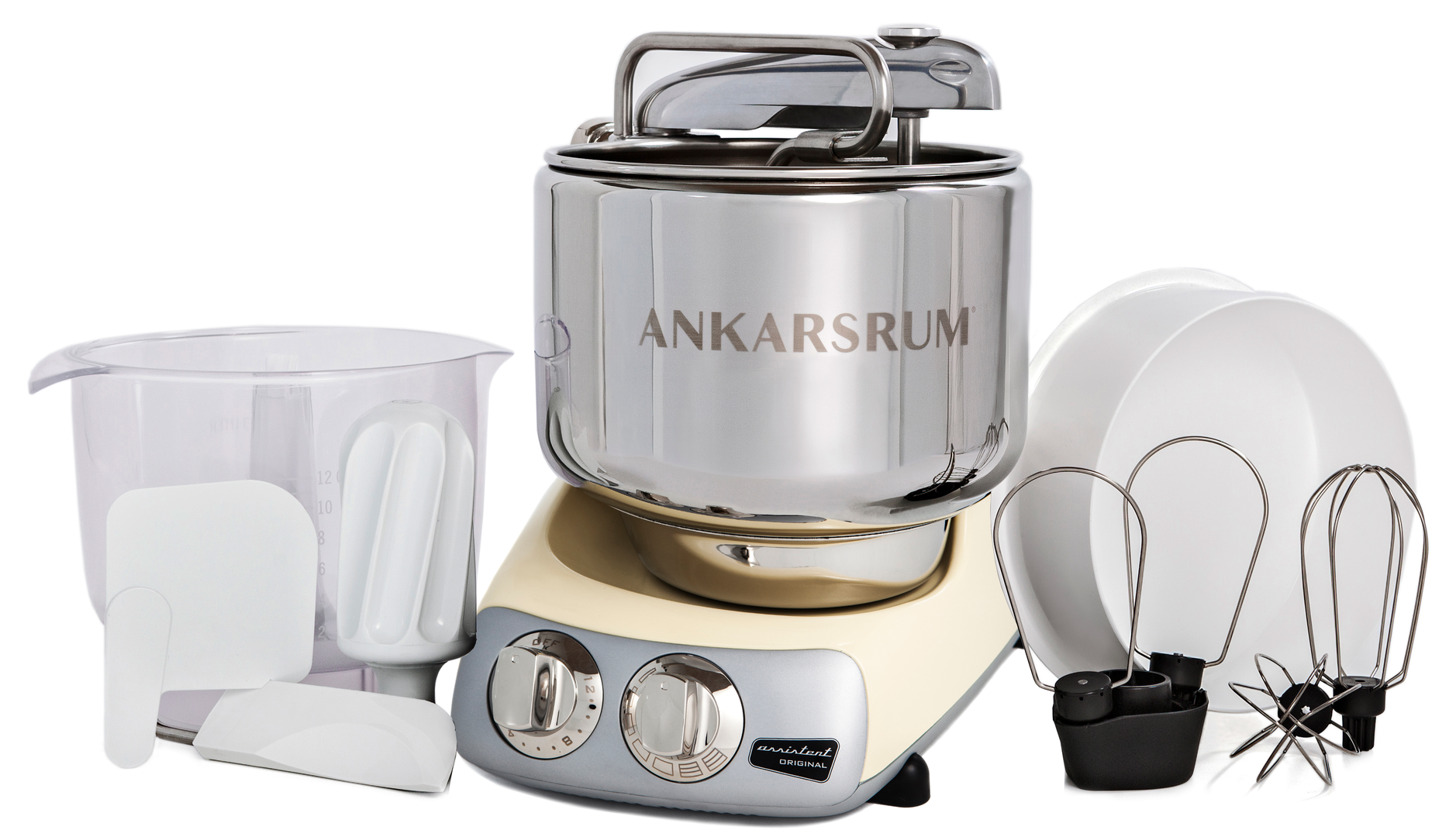 Ankarsrum Original Multifunction Mixer, Crème (2300106) - fhp.fi ...