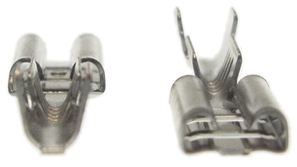 Abiko - liittimet 6,35mm, nikkeliteräs - fhp.fi - Kodinkoneiden varaosat