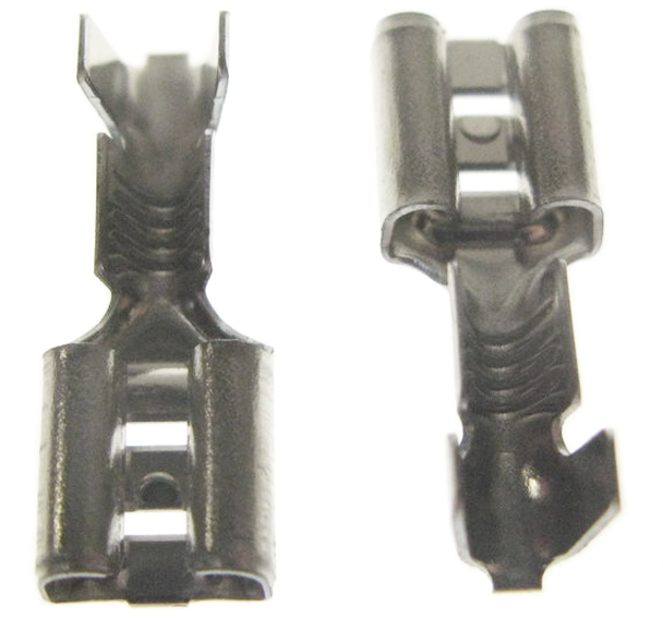 Abiko - liittimet 6,35mm, nikkeliteräs - fhp.fi - Kodinkoneiden varaosat