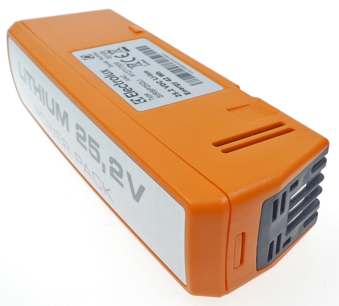 Electrolux UltraPower battery pack Li-Ion 25,2V 140127175564 - fhp.fi ...