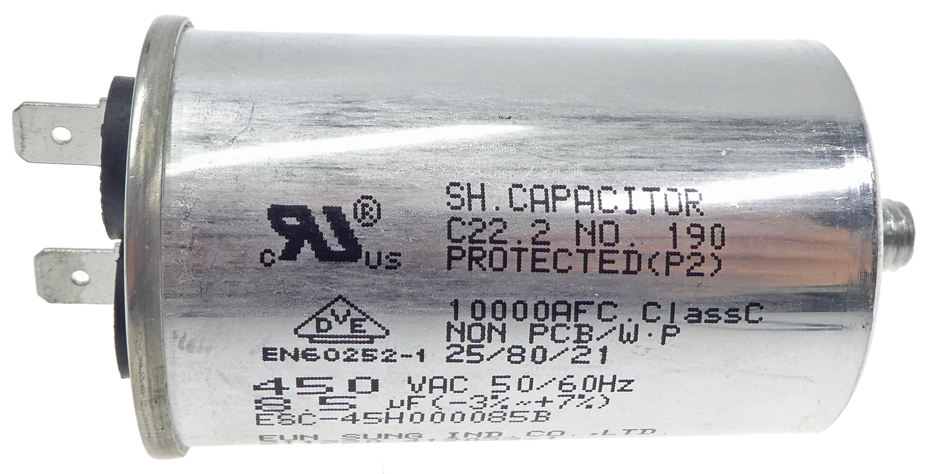 LG tumble dryer capacitor 8,5µF - fhp.fi - appliance spare parts