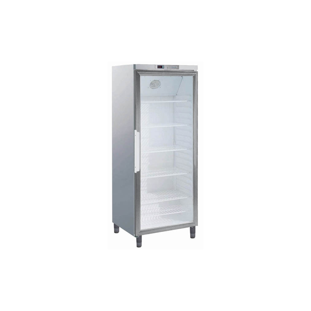 Digital Cabinets 400lt Line Refrigerator 1 Glass Door - Stainless steel ...