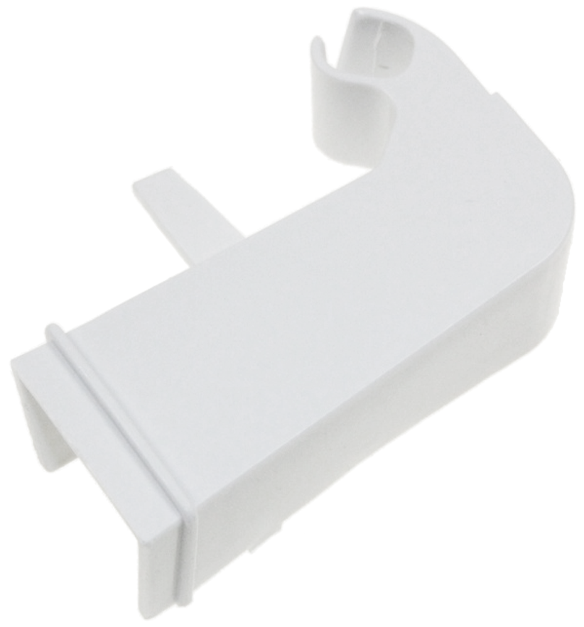 Samsung hinge wire cover, right white - fhp.fi - appliance spare parts