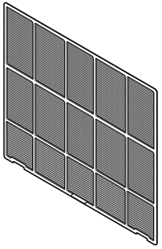 LG indoor unit filter ASNW - fhp.fi - appliance spare parts