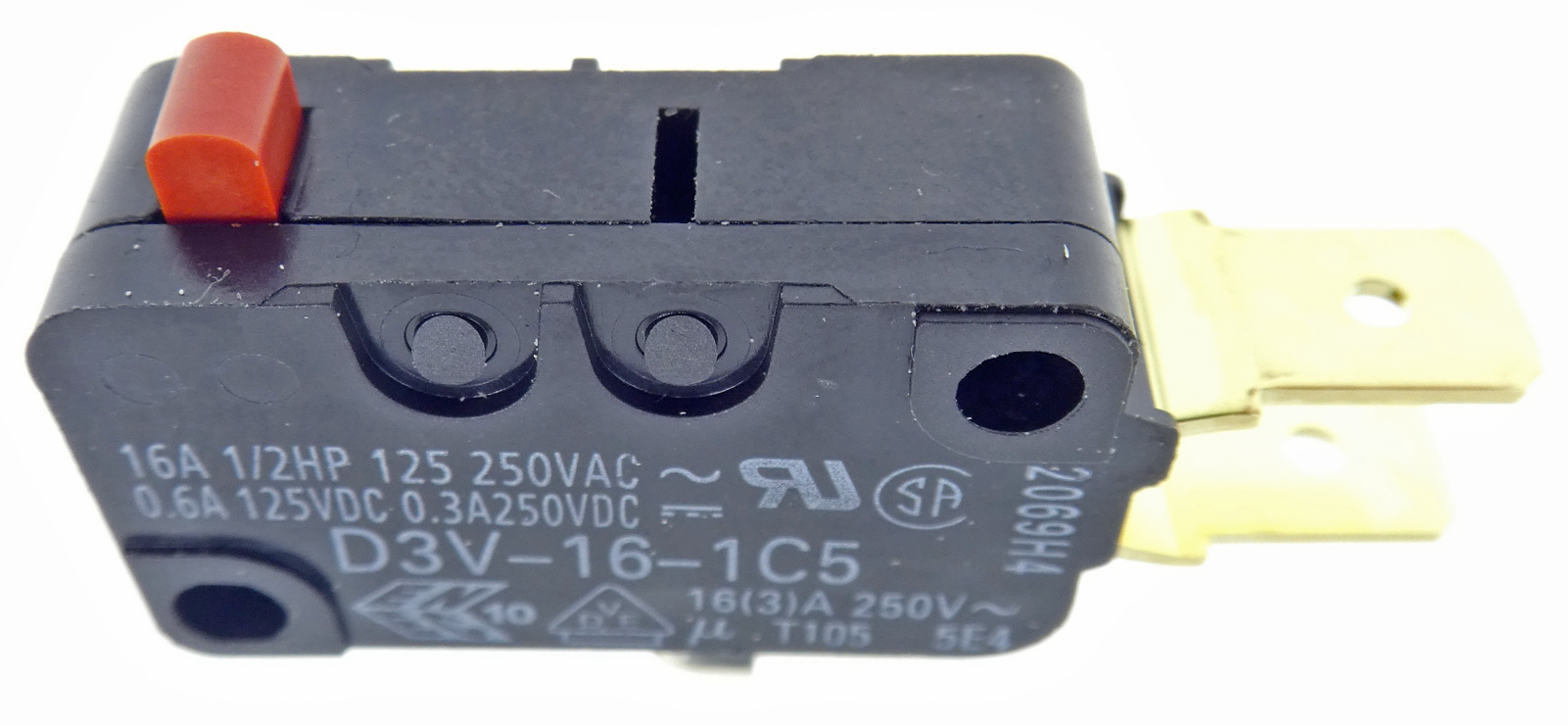 Omron micro switch 16A 250V - fhp.fi - appliance spare parts