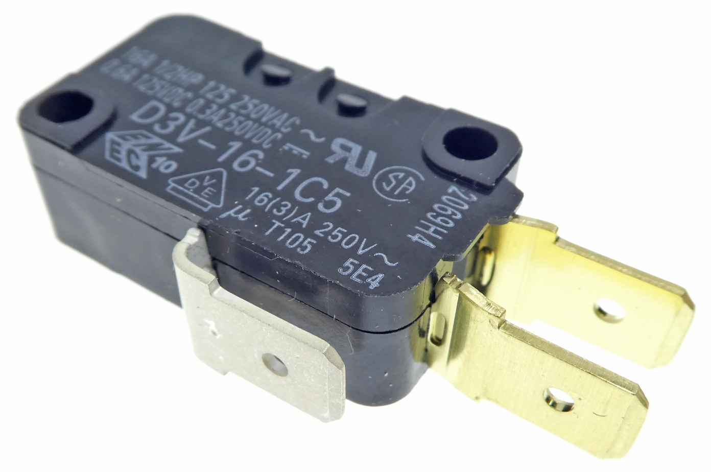 Omron micro switch 16A 250V - fhp.fi - appliance spare parts