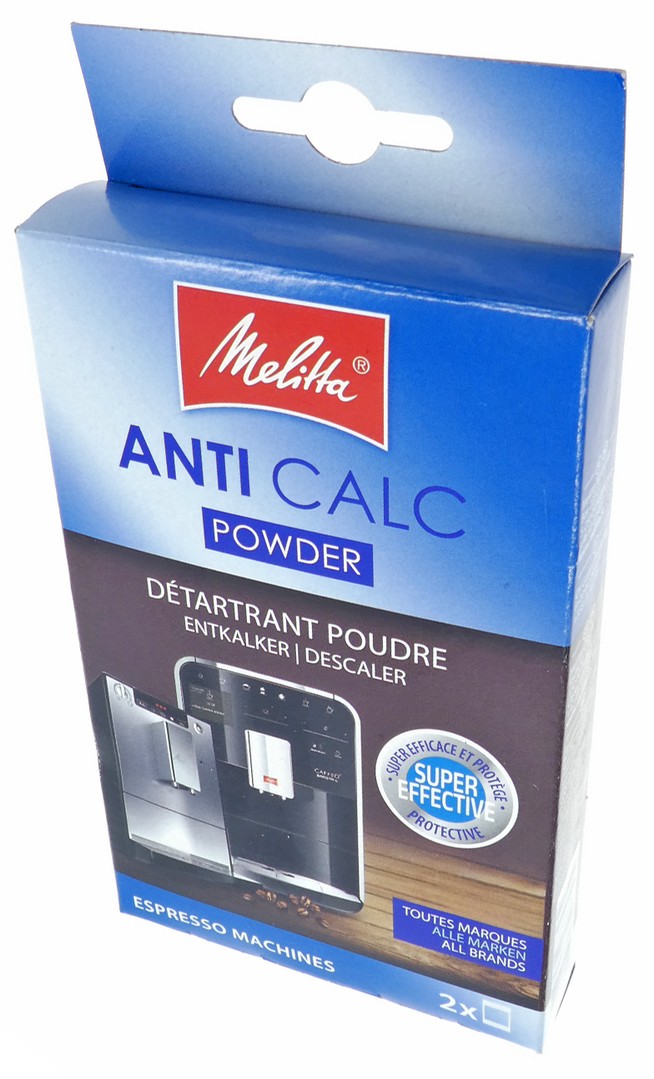 Melitta Anti Calc powder 2pcs 6782669 - fhp.fi - appliance spare parts