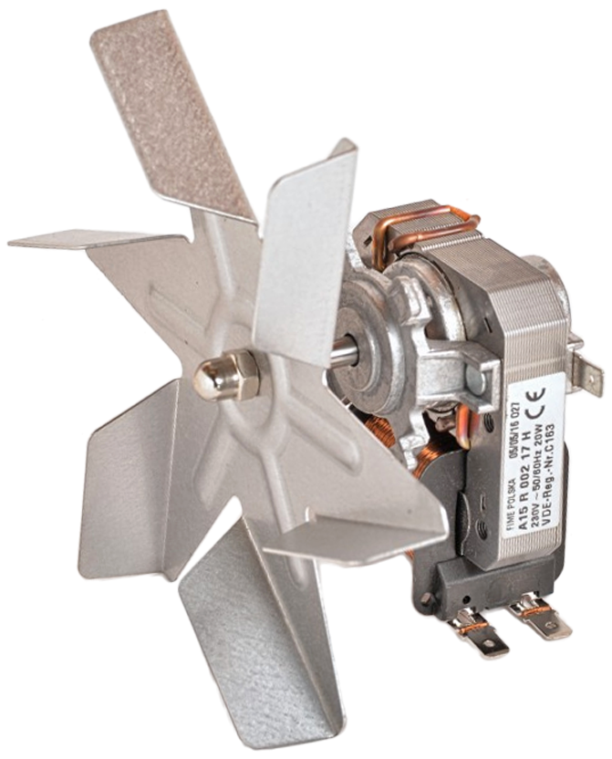 Gram / Amica oven circulation fan - fhp.fi - appliance spare parts