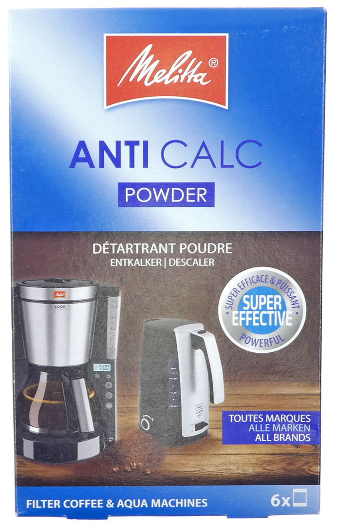 Melitta Anti Calc powder 6pcs 6757415 (6779365) - fhp.fi - appliance ...