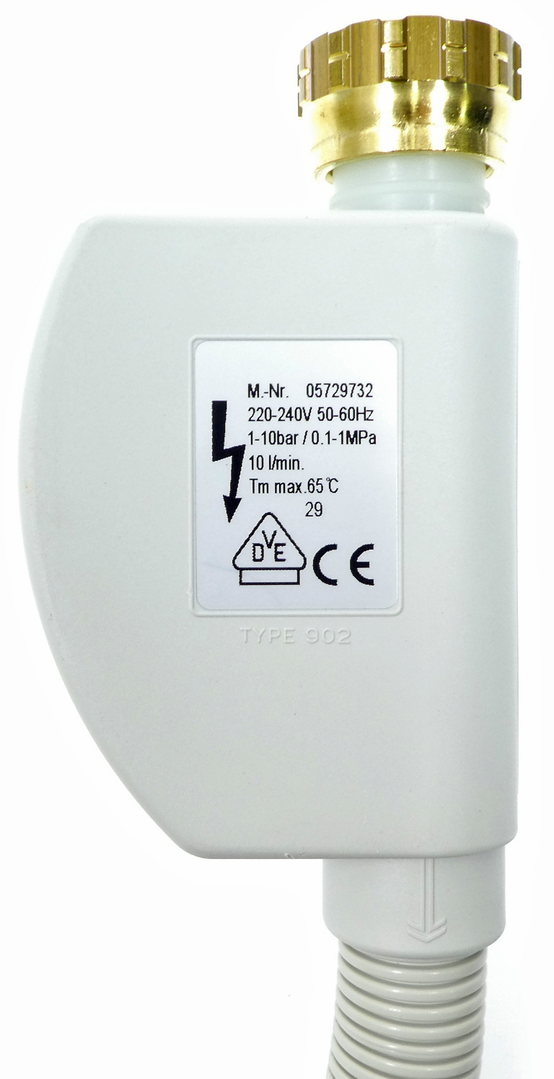 Miele washing machine inlet hose, aquastop (alt) - fhp.fi - appliance ...