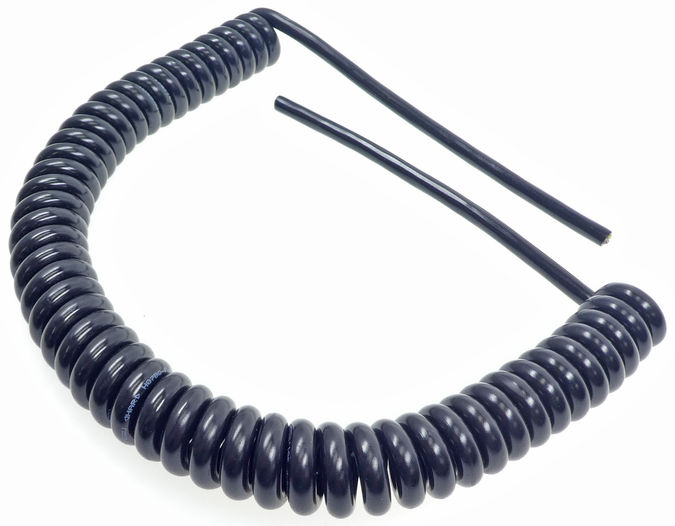 Spiral power cord 3x1,5mm2 0,5-2m - fhp.fi - appliance spare parts