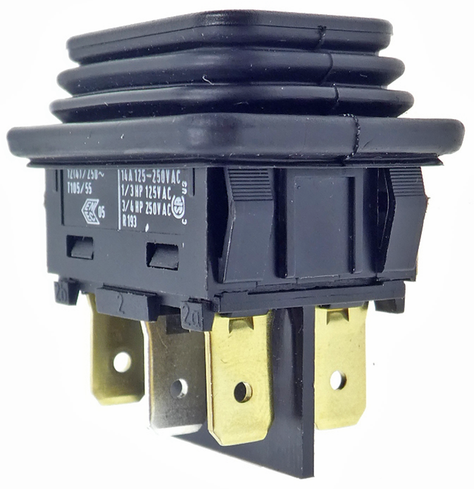 Rocker switch, shielded ON-OFF-ON 30x22mm 14A 250V - fhp.fi - appliance ...