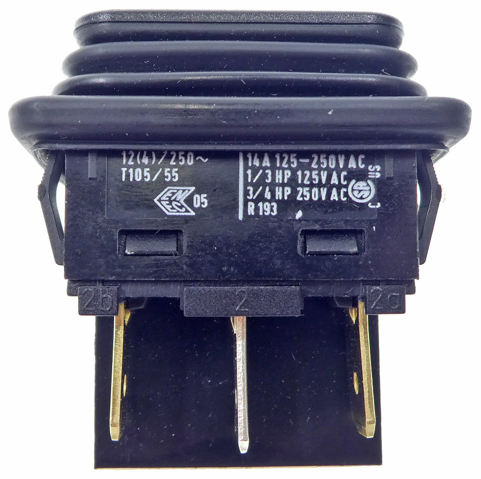 Rocker switch, shielded ON-OFF-ON 30x22mm 14A 250V - fhp.fi - appliance ...