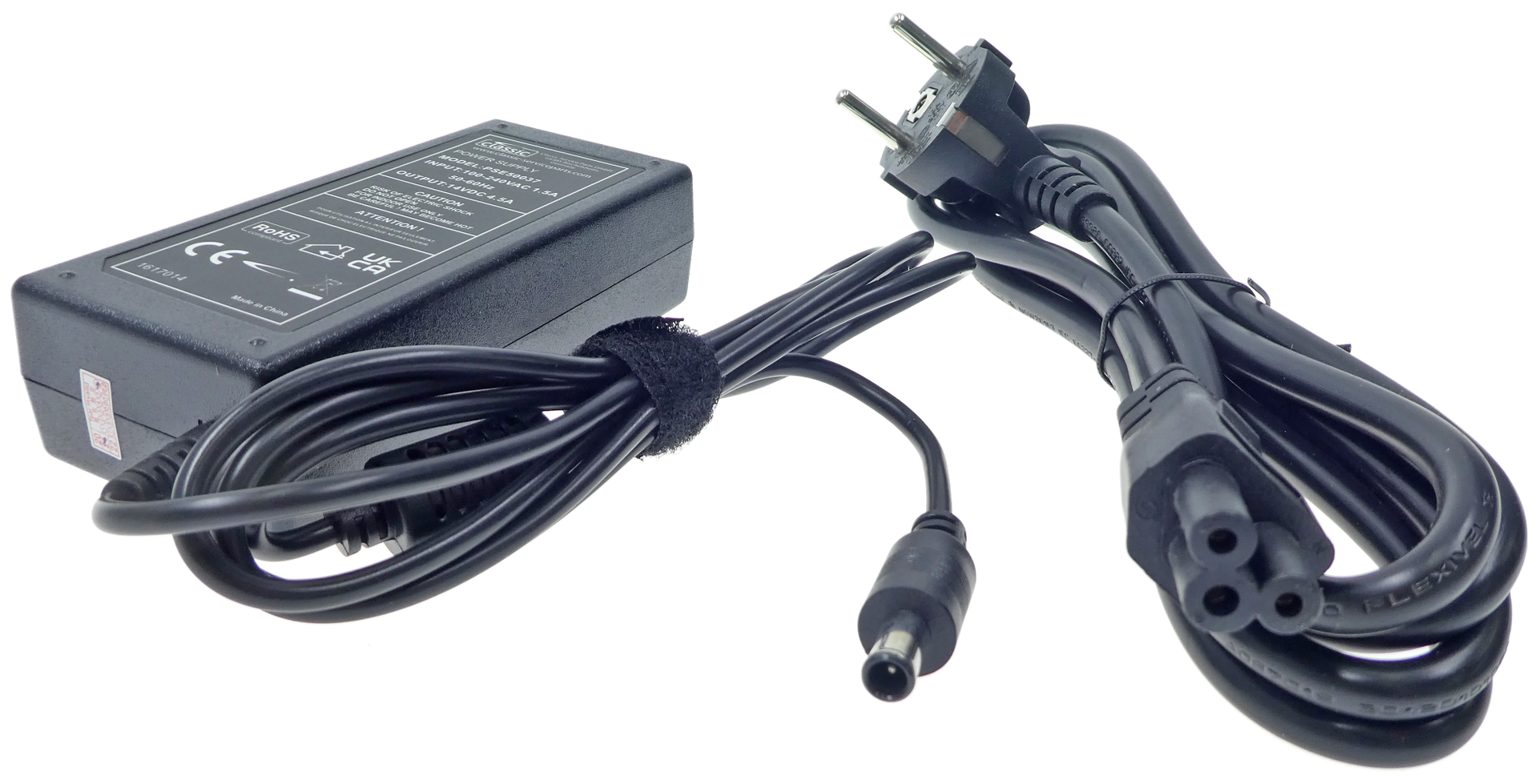 Power supply PSE50037EU DC14V 4,5A 63W, 6,5x4,4mm - fhp.fi - appliance ...