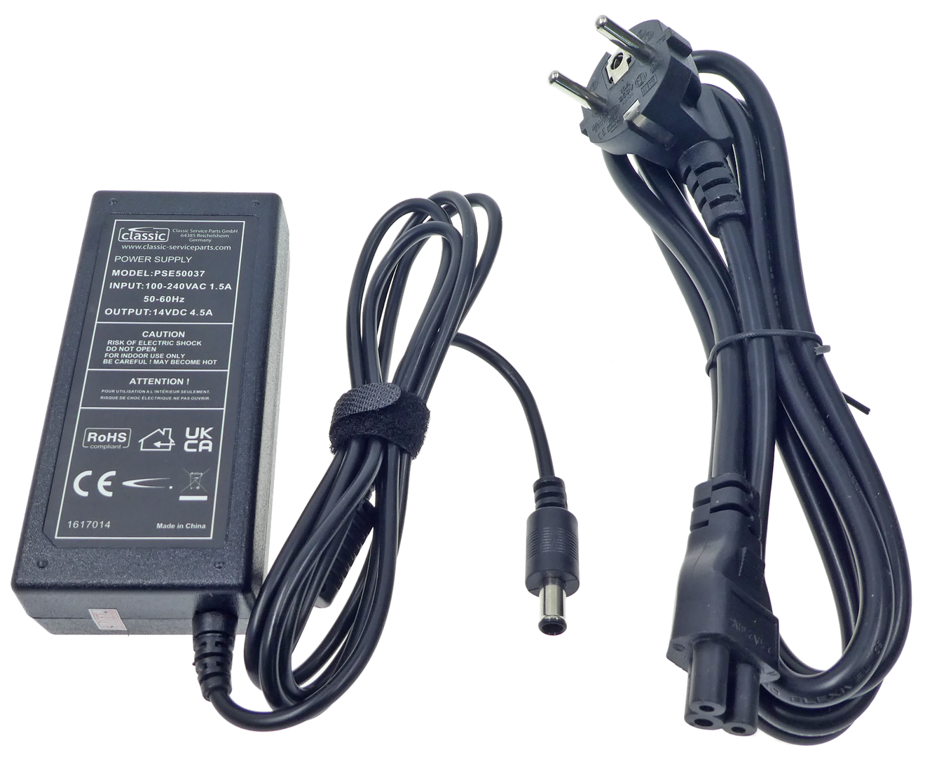 Power supply DC14V 4,5A 63W, 6,5x4,4mm - fhp.fi - appliance spare parts