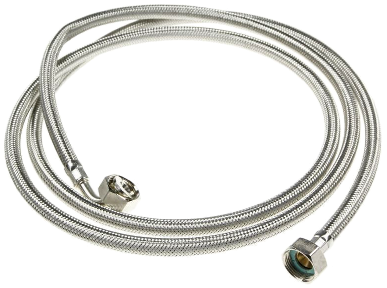 Washing machine inlet hose 2,5m steel - fhp.fi - appliance spare parts