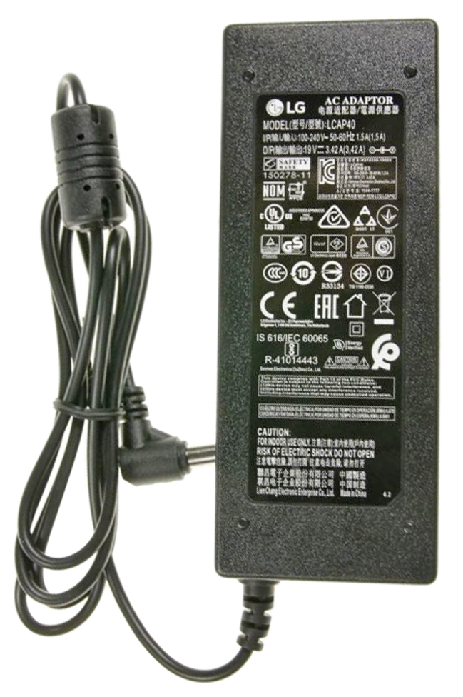 LG LCAP40 power supply 19V 3,42A EAY62990908 - fhp.fi - appliance spare ...