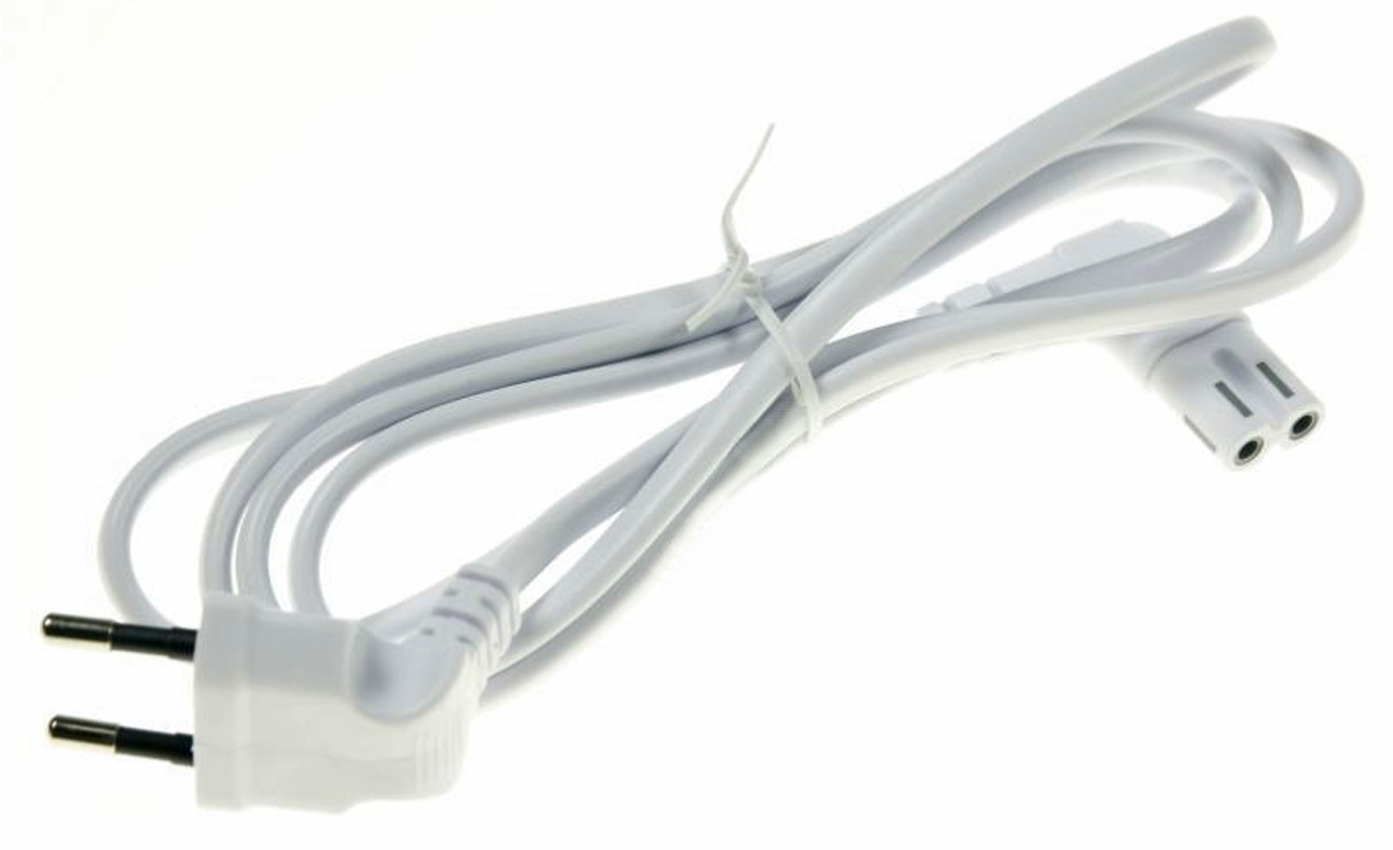 Television power cord EURO, angle 1,5m white - fhp.fi - appliance spare ...