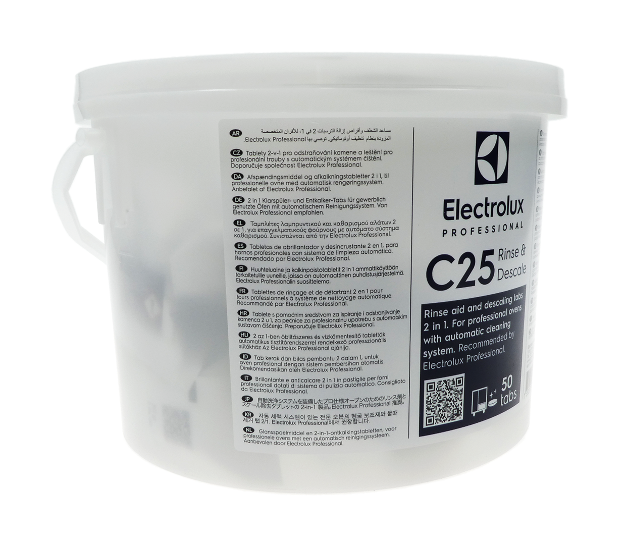 Electrolux C25 uunin huuhtelutabletti 50kpl - fhp.fi - Kodinkoneiden ...