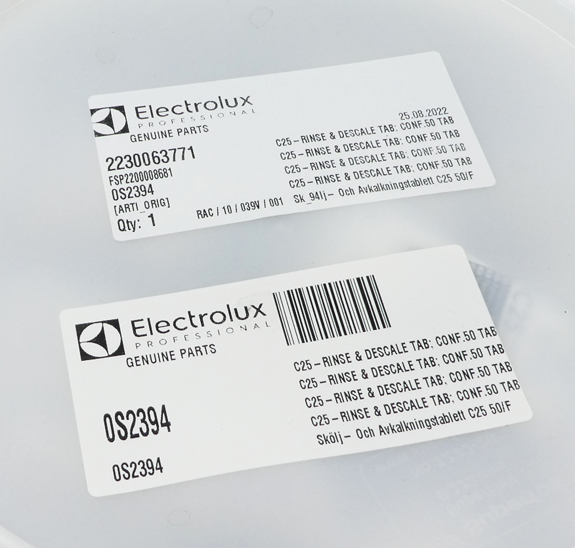 Electrolux C25 uunin huuhtelutabletti 50kpl - fhp.fi - Kodinkoneiden ...