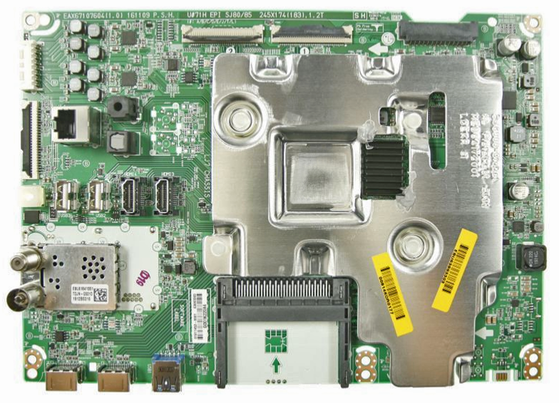 LG television main PCB EBU63893303 - fhp.fi - appliance spare parts