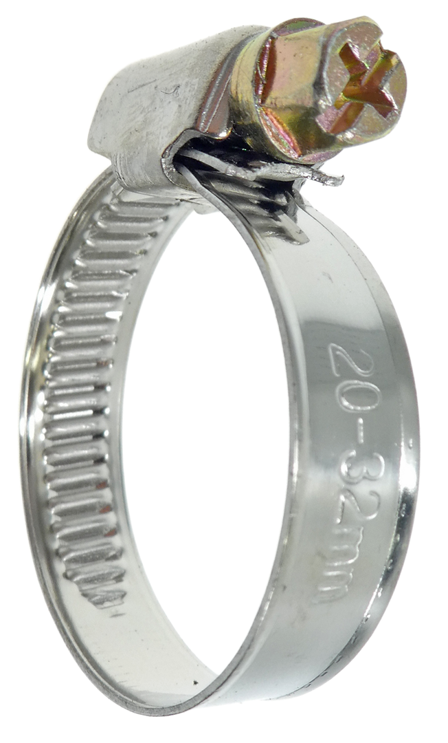 Hose clamp 20-32mm, stainless steel - fhp.fi - appliance spare parts