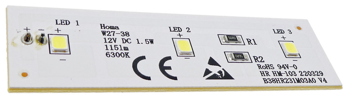 Homa fridge LED light 3050400025 - fhp.fi - appliance spare parts